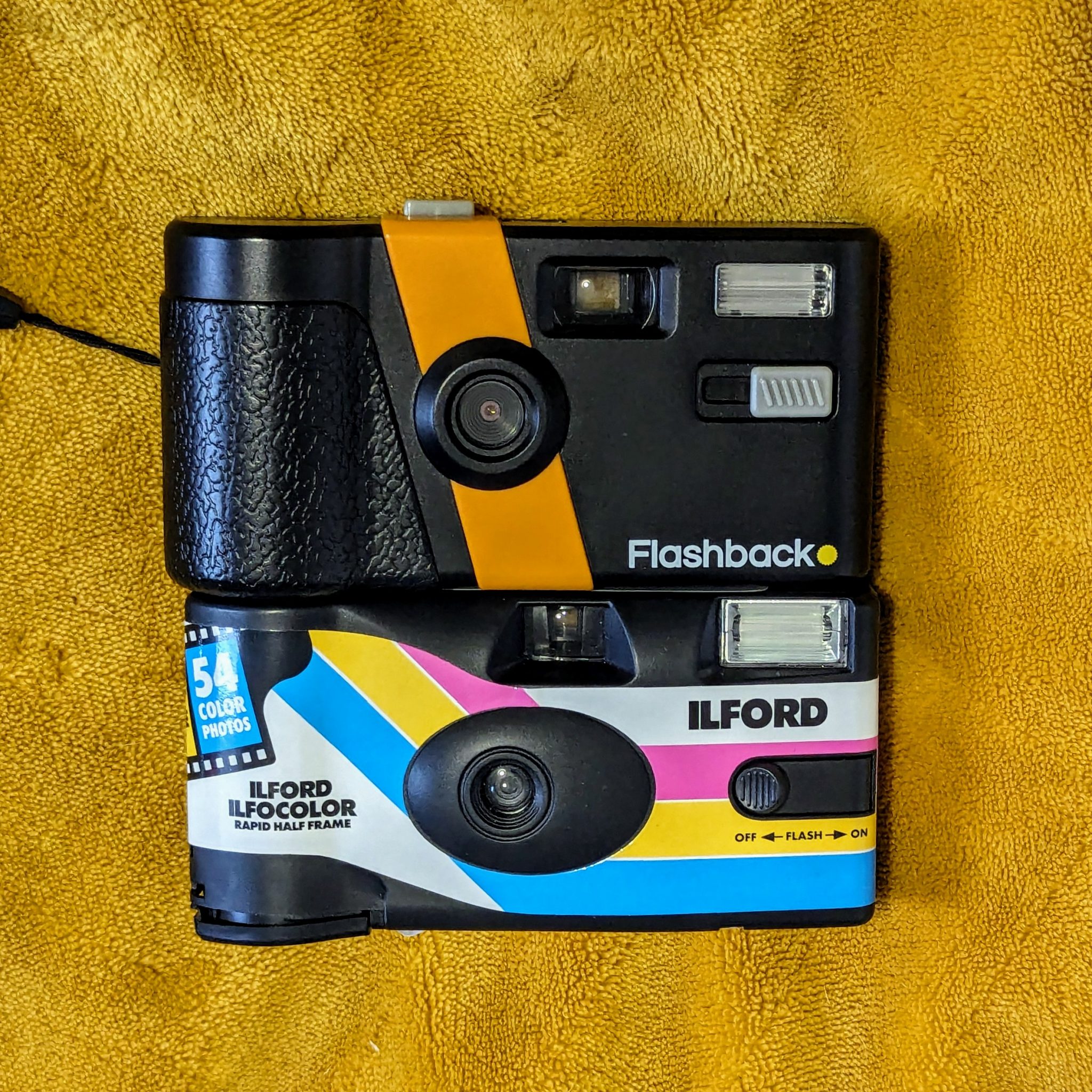 Camp Snap v Flashback ONE35 - The lo-fi digital shoot out - Canny Cameras